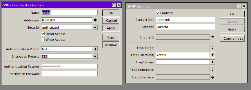 Bagaimana cara setup SNMP? | Help Center